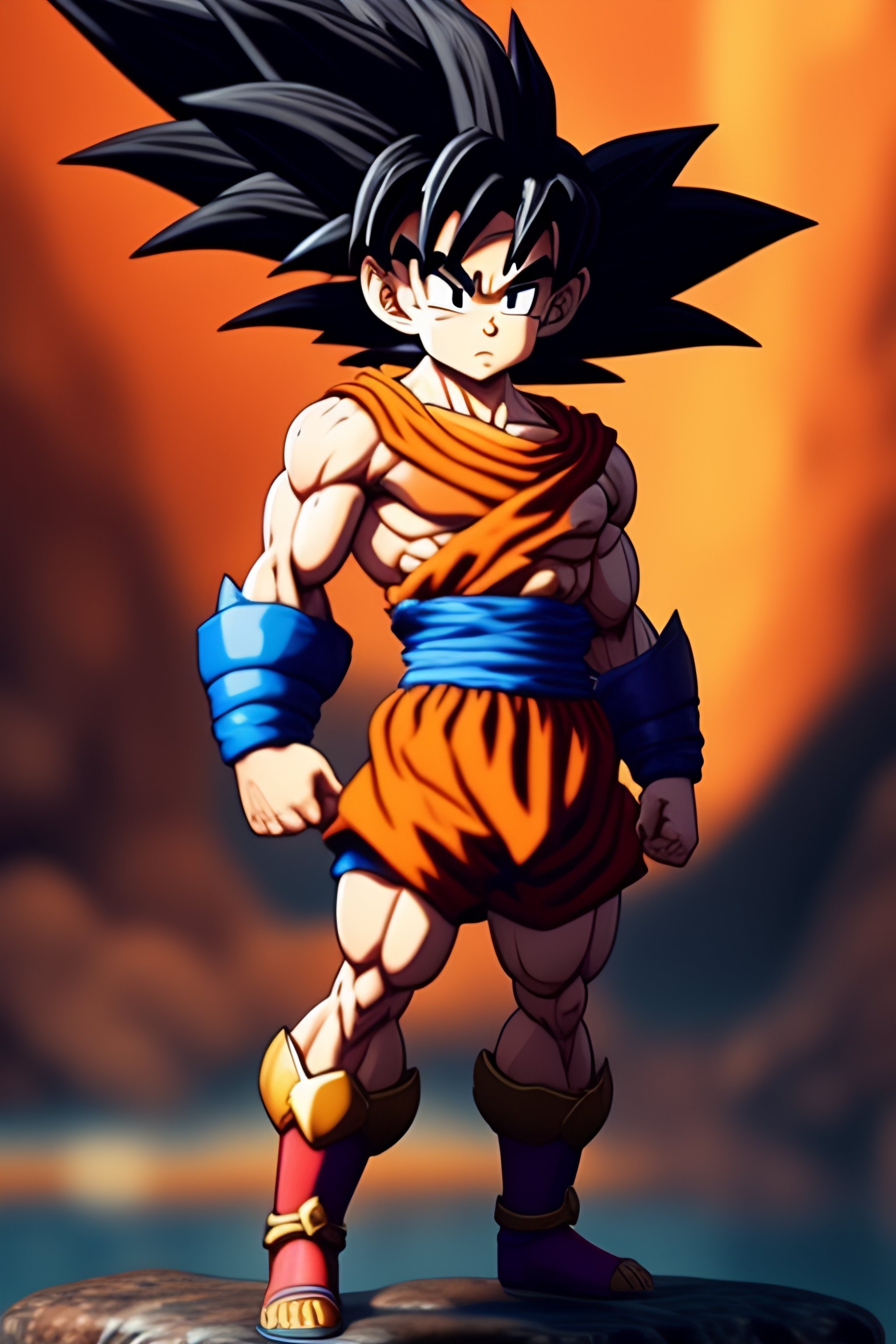 Lexica - The goku outfit to ladybug
