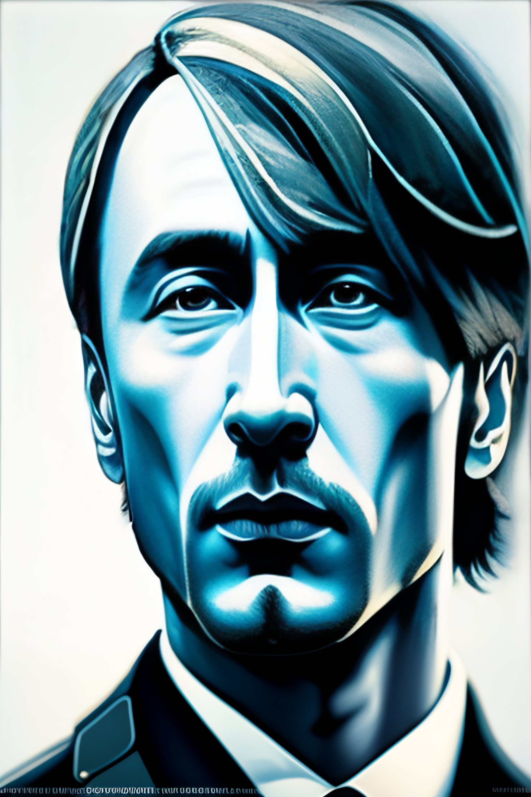 Lexica - Vladimir putin as a character from manga, realistic portrait ...