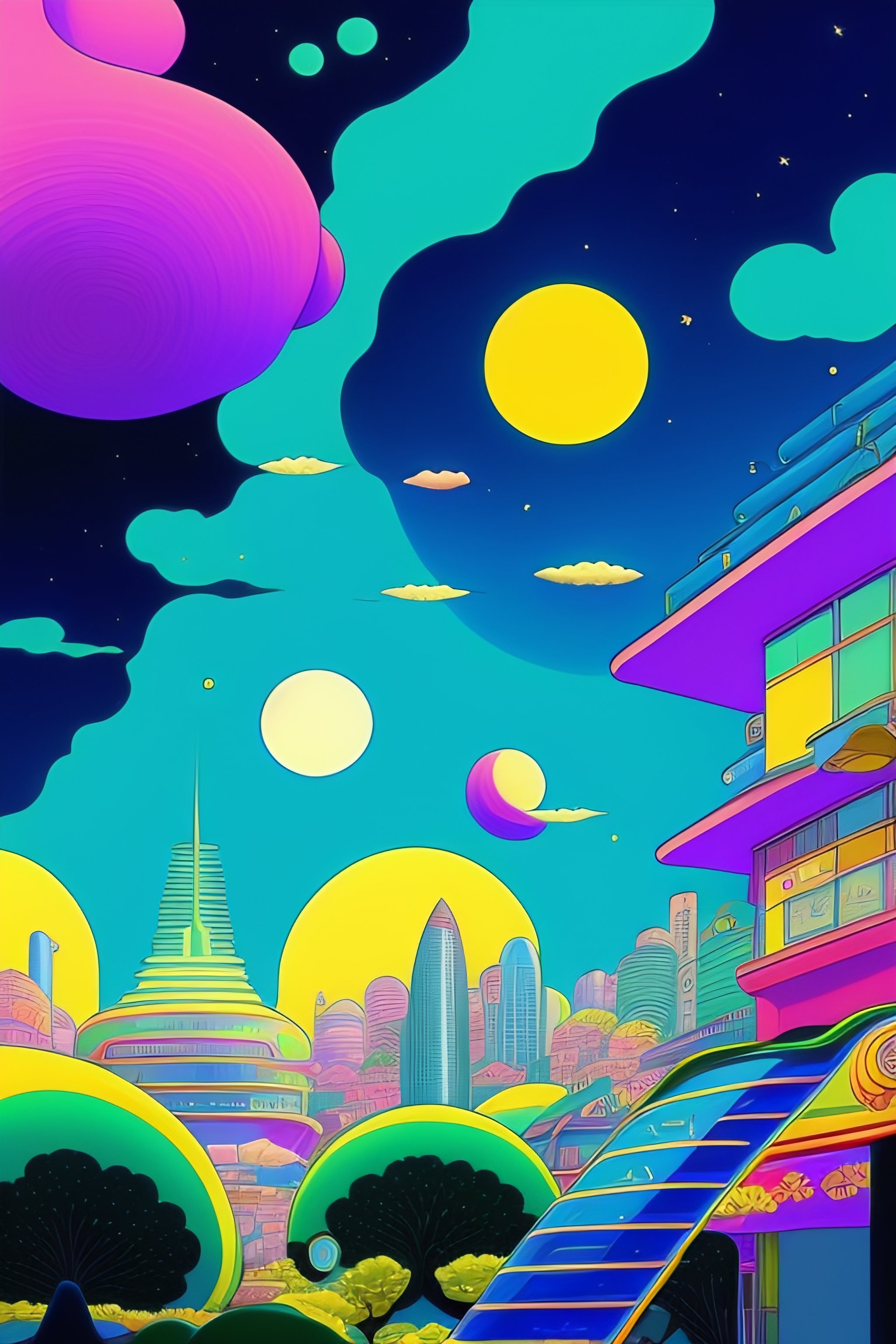 Lexica - SONIC chiho aoshima artwork, Style of 90's vintage anime ...