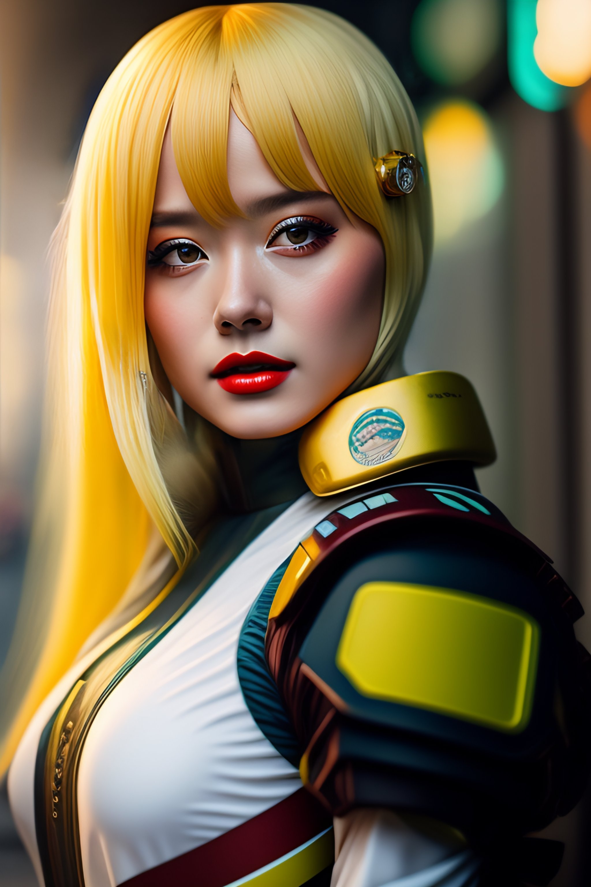Lexica - Photoreal, cosplay, Cosplayer, cyber punk, Kanna Hashimoto ...