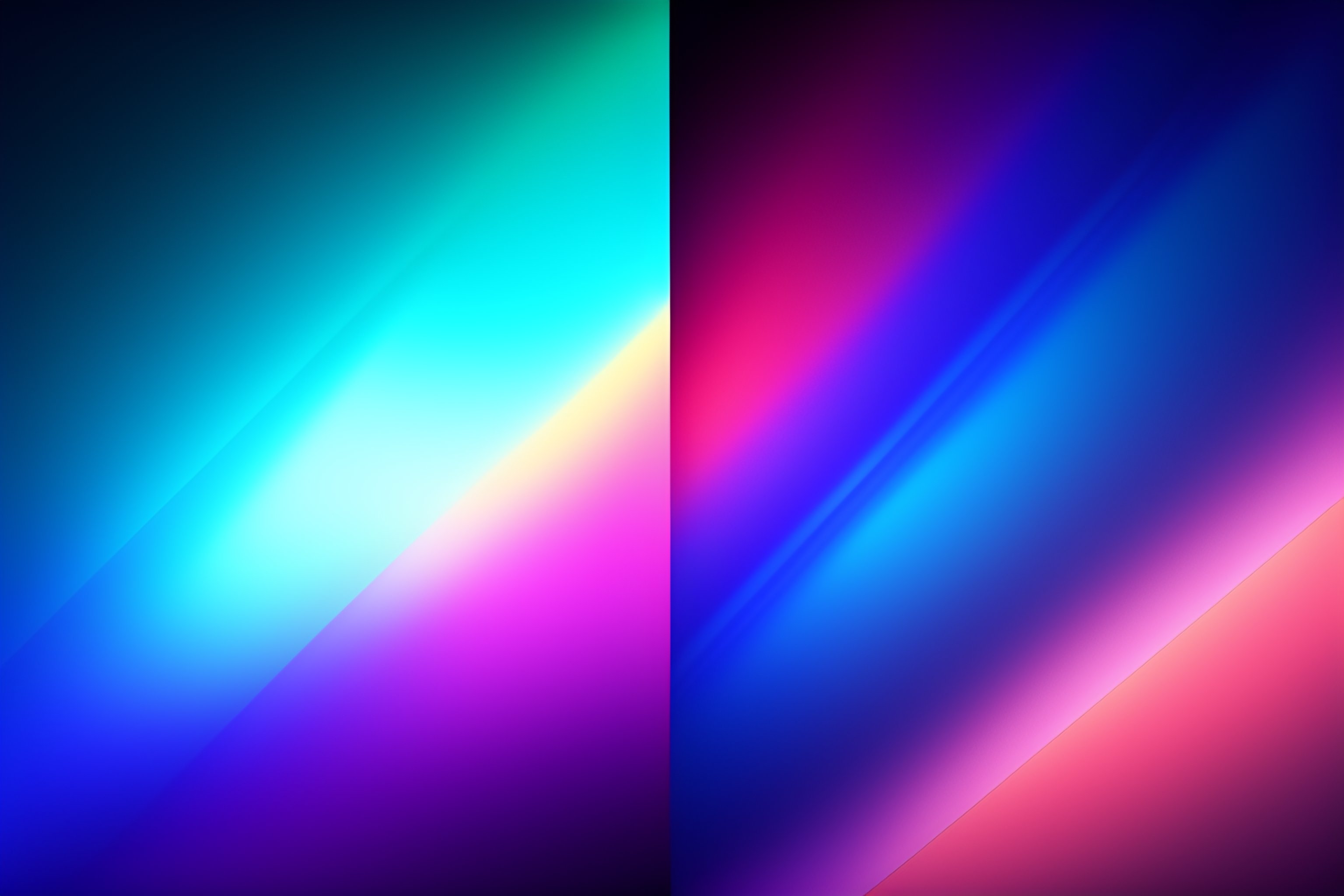 Lexica - Blue color gradient background with two different variations