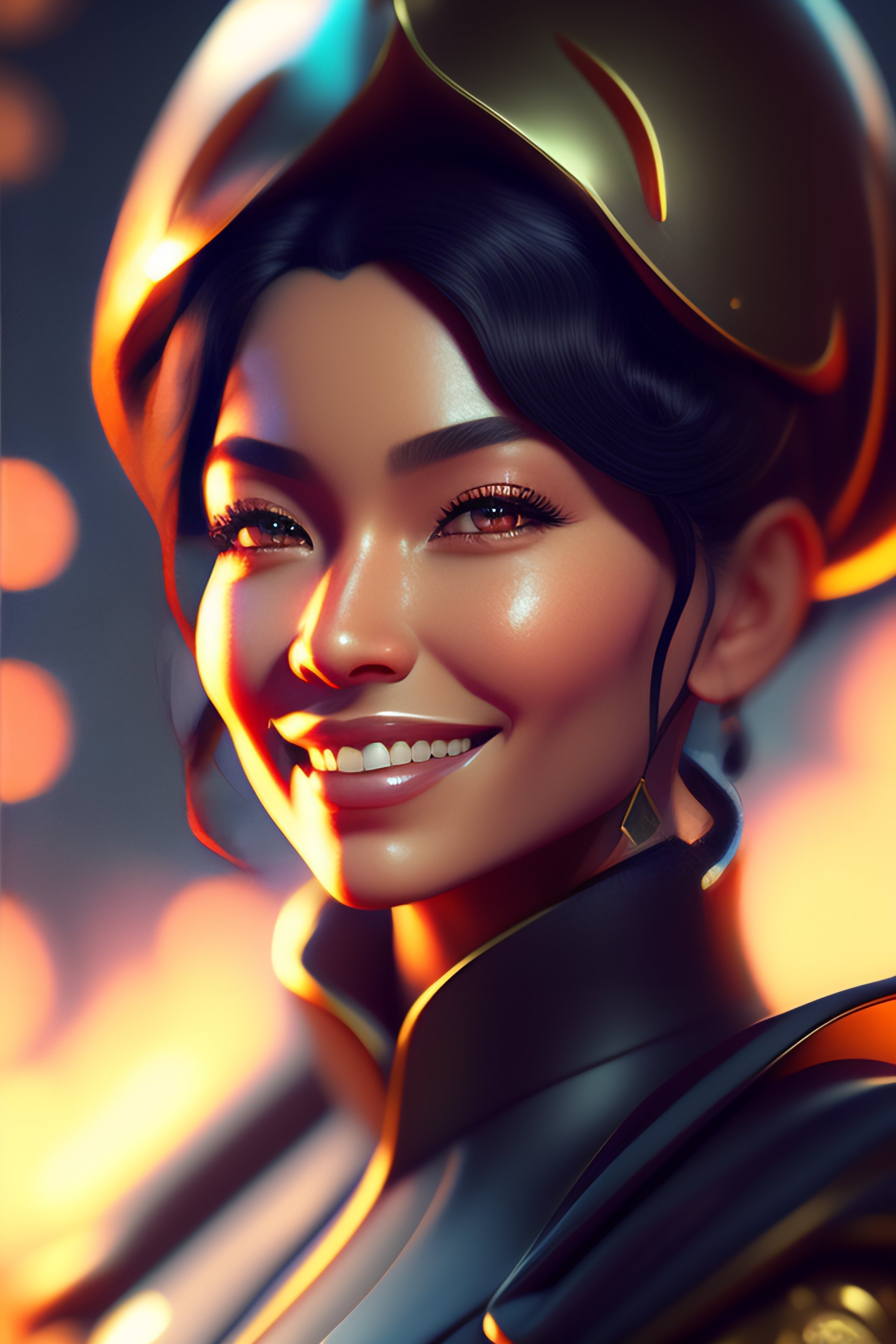 Lexica - A highly detailed beautiful portrait of Lula reigning in hell ...