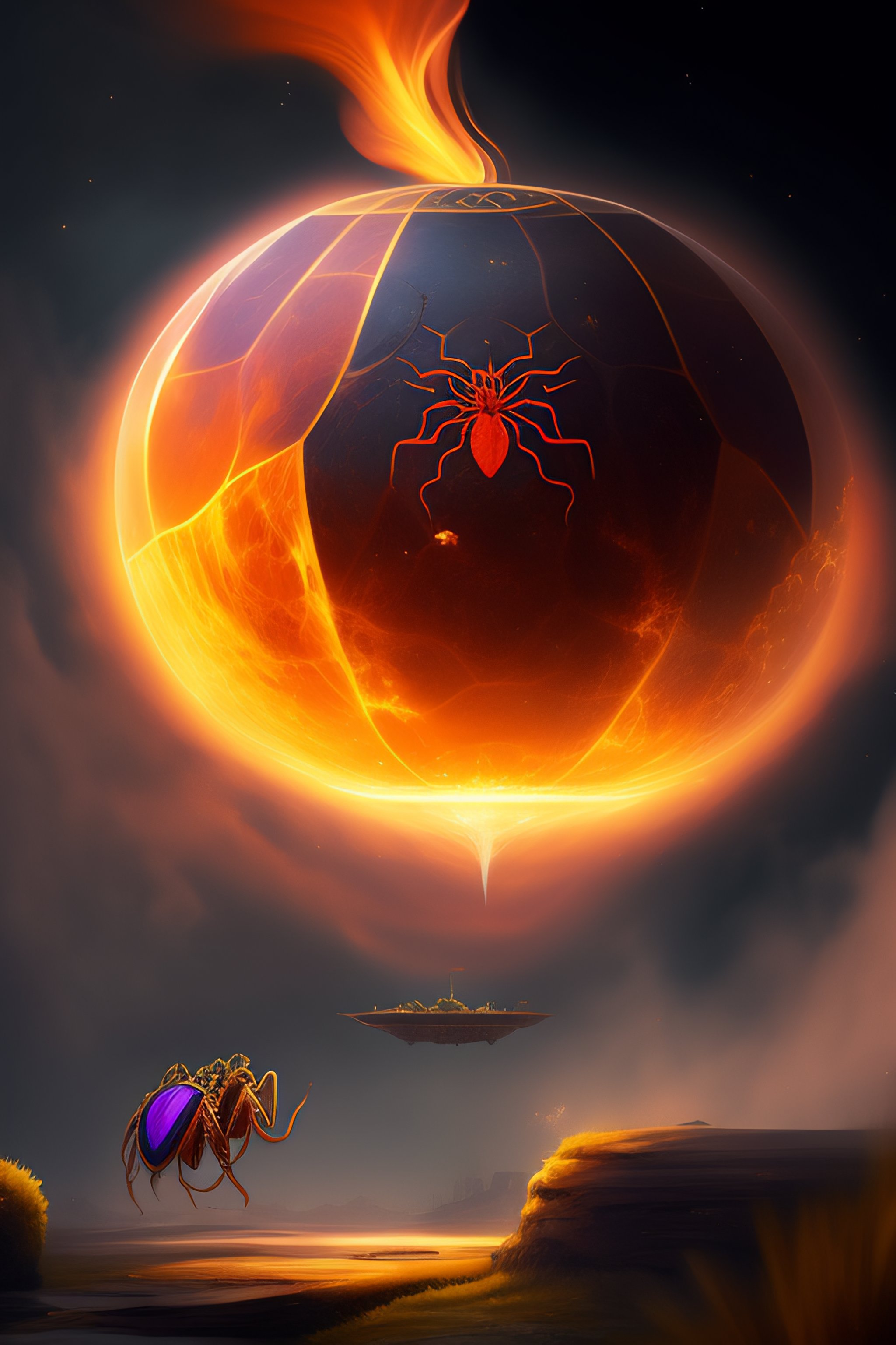 Lexica - Ether woorped spider ad a dnd monster