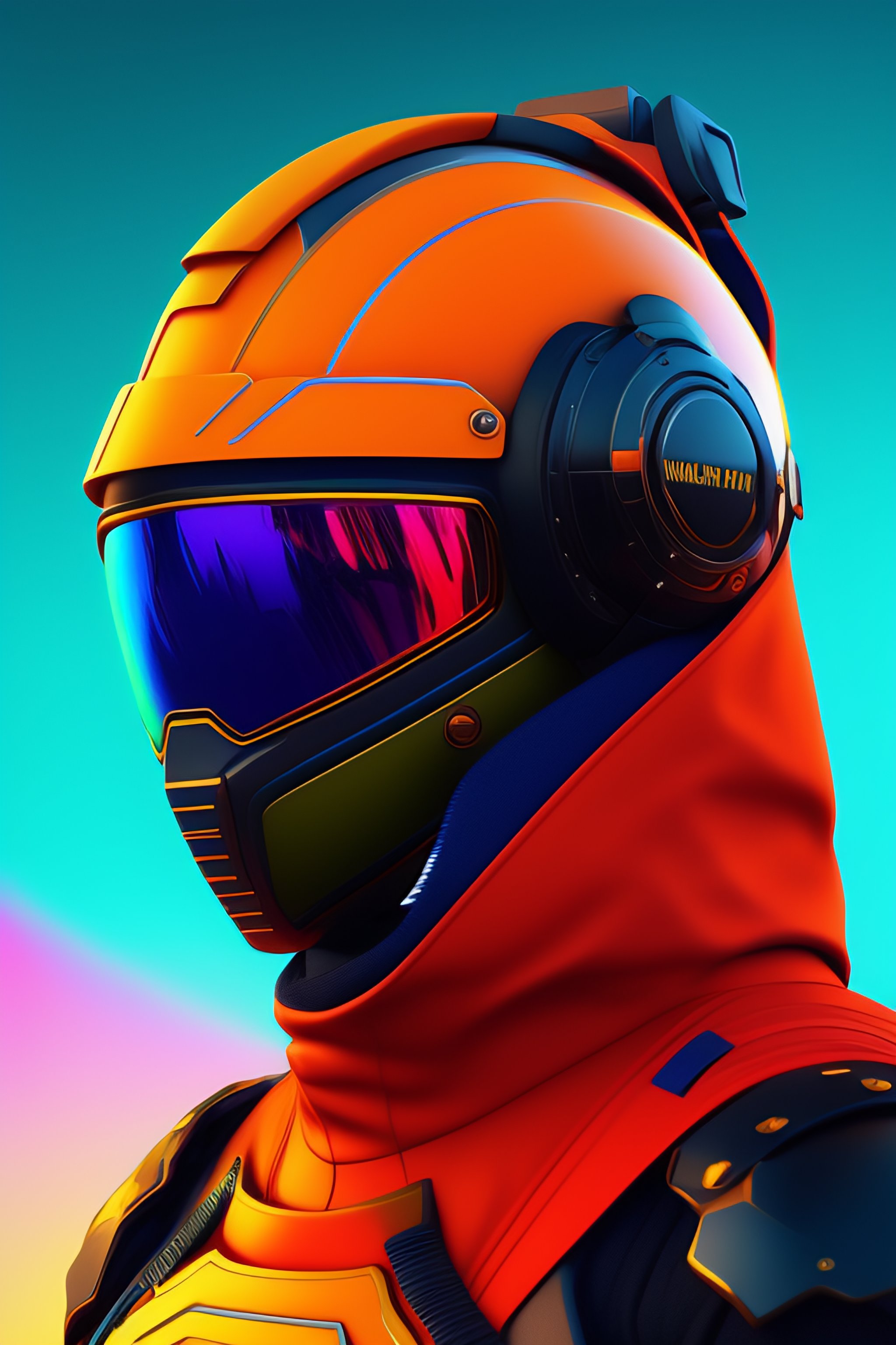 Lexica - Cyber cyborg ninja mask helmet metal gear solid artic suit ...