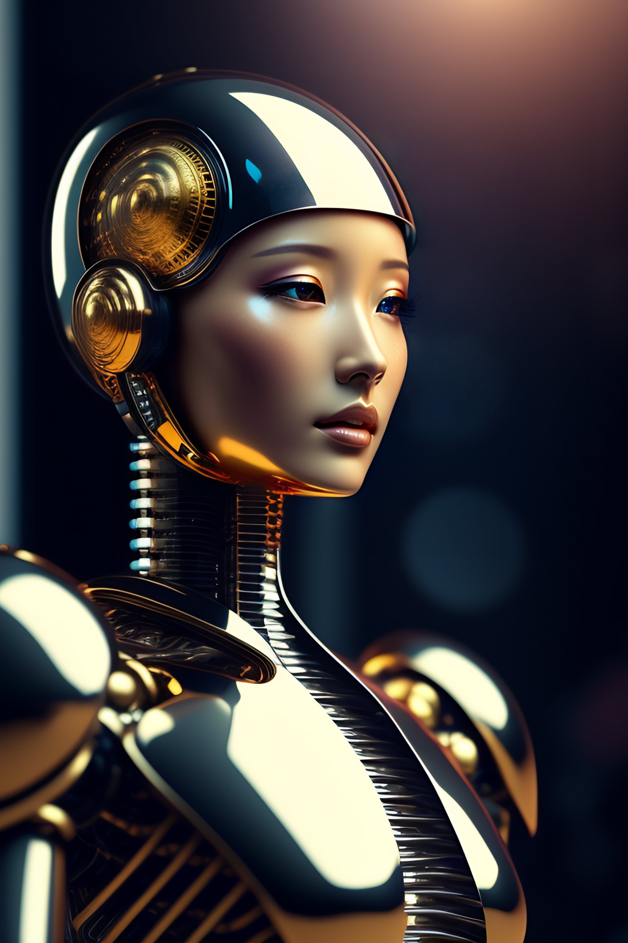 Lexica - Artificial intelligence, android, looking human, thinking ...