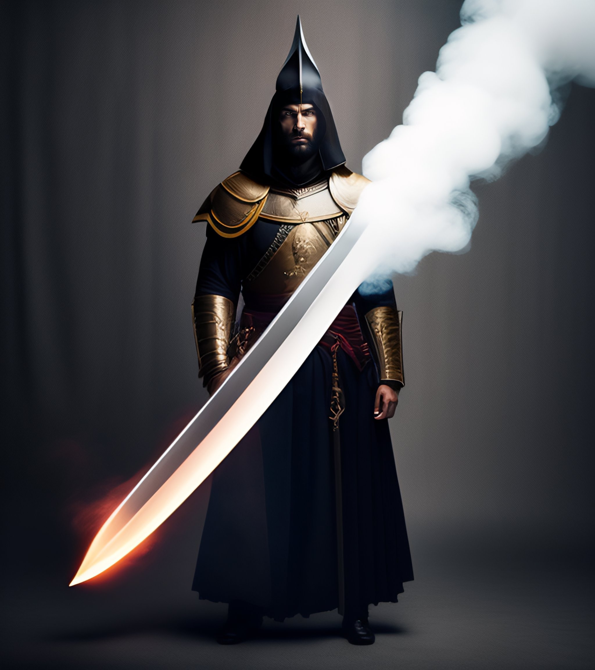 Lexica - Dark long Sword , realistic photo , total sword , ultra ...