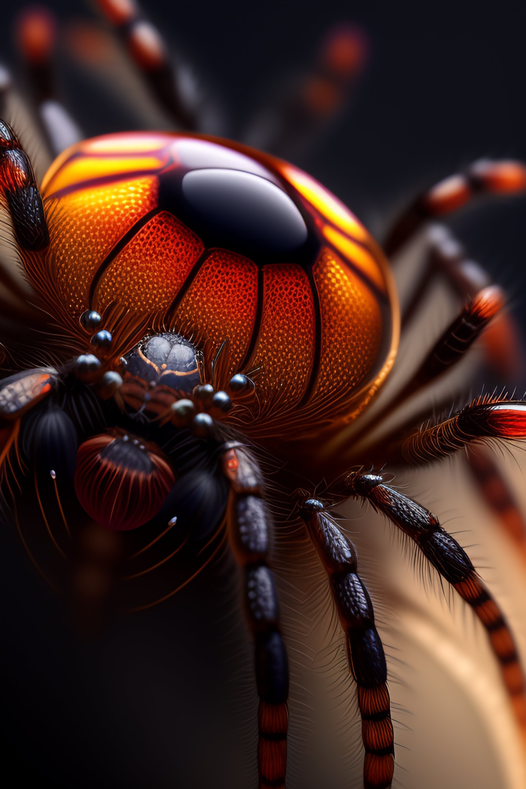 Lexica - Spider queen, Diverse eyes!, dot pupils, (((many eyes ...