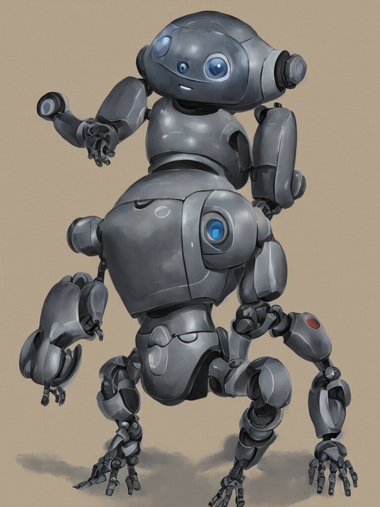 Lexica - Robot by disney concept artists, blunt borders, rule of thirds