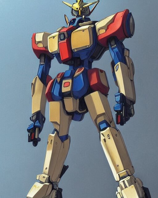 Lexica - Gigachad luigi in a mech suit mobile suit gundam by ilya ...