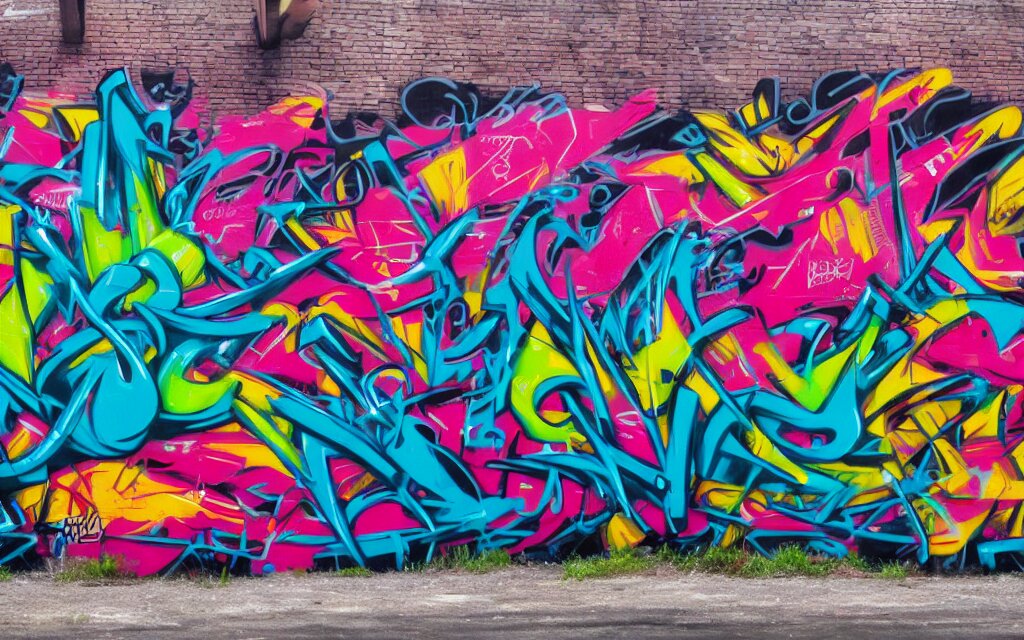 Lexica - Wildstyle maximalist overdetailed 3d graffiti with charachters ...