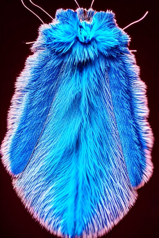 Lexica - High quality macro photo jelly furry moth! jeweled gorgeous ...