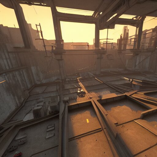 Lexica - A Half life 2 level, from the 2004 PC game Half life ...