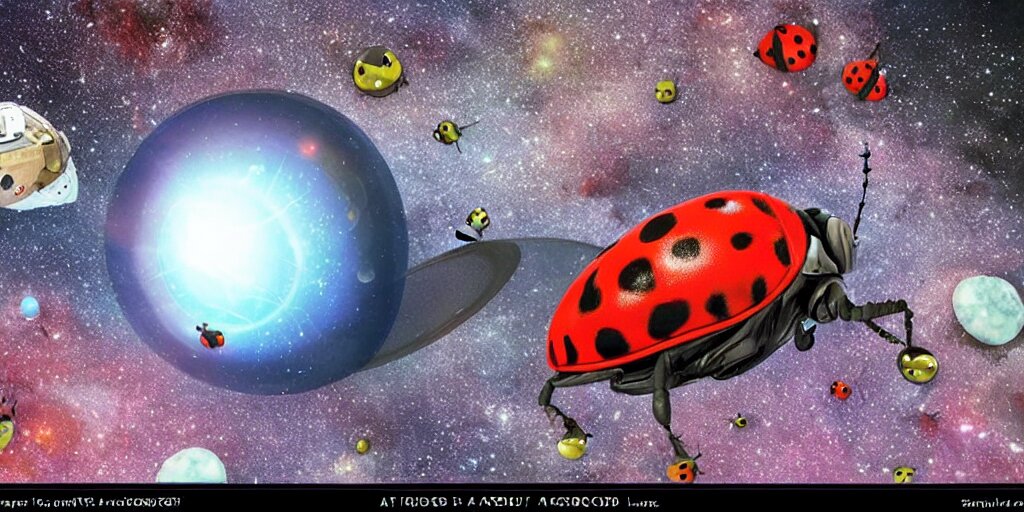 Lexica - A 3 d rendered movie still a ladybug descendant 1 million into ...