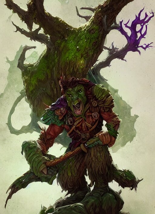 Lexica - Treant, dndbeyond, bright, colourful, realistic, dnd character ...