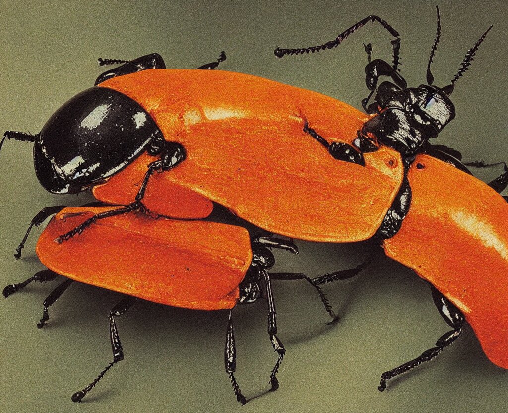 Lexica - A closeup of a beautiful colorful beetle coleoptera. high ...