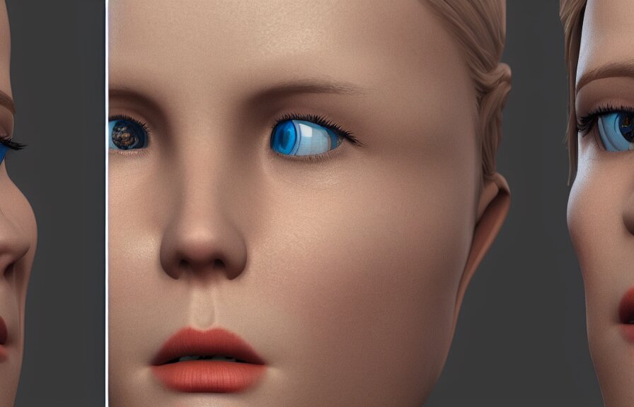 Lexica - 3 d stereoscopic sidebyside, trending on artstation, octane ...