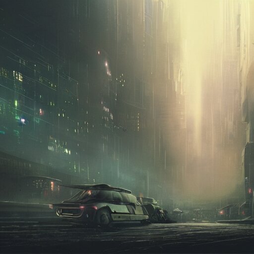 Lexica - Futuristic bleak dystopian city military checkpoint, altered ...