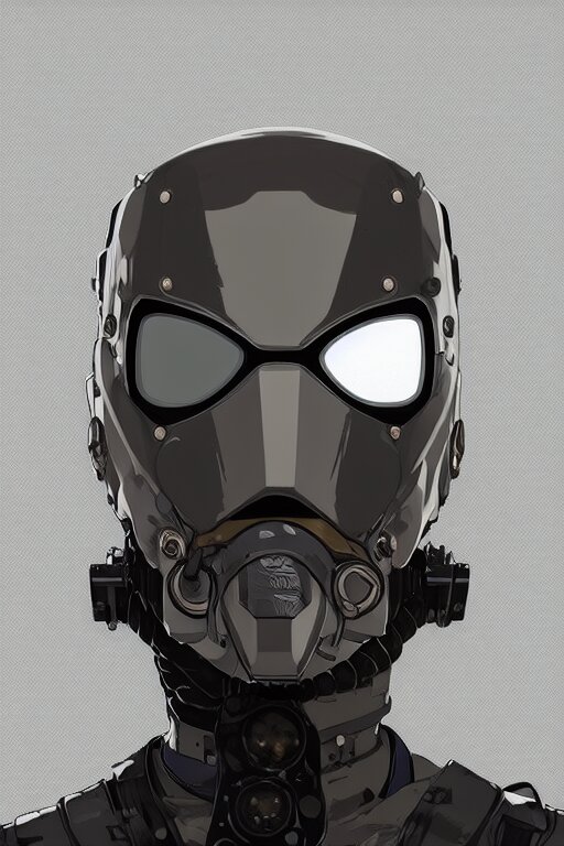 Lexica - Cyber cyborg ninja mask helmet metal gear solid artic suit ...