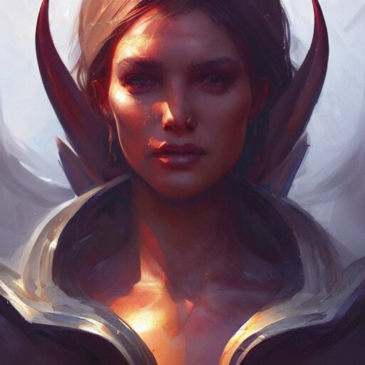 Lexica - A beautiful portrait of a devil goddess by greg rutkowski and ...