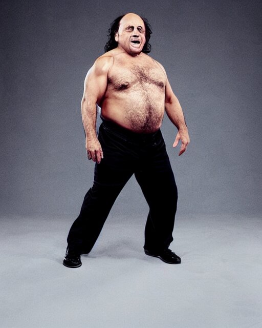 Lexica - Portrait of danny devito as a wwe professional wrestler ...