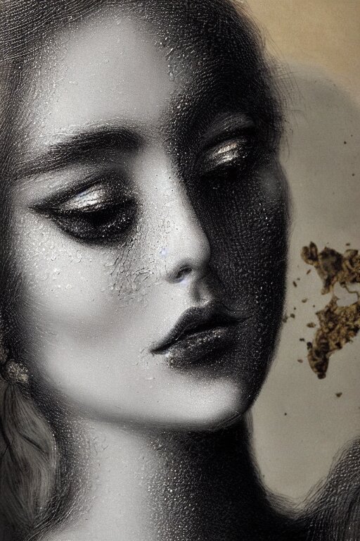 Lexica - Hyperrealism close - up mythological portrait of a beautiful ...