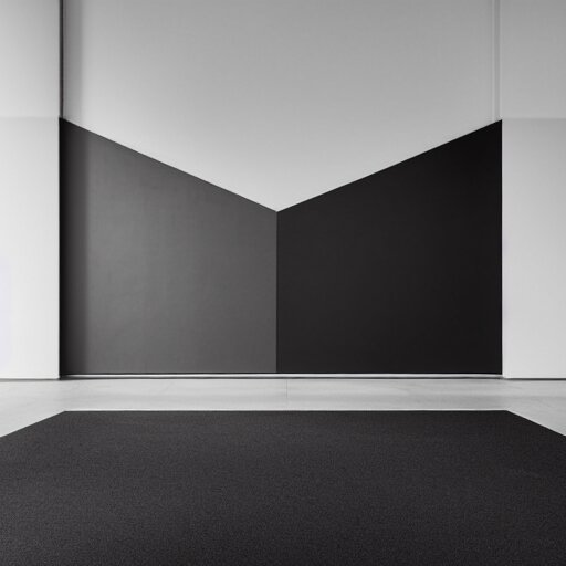 Lexica - Only the color black, empty, void, minimal, flat, oled