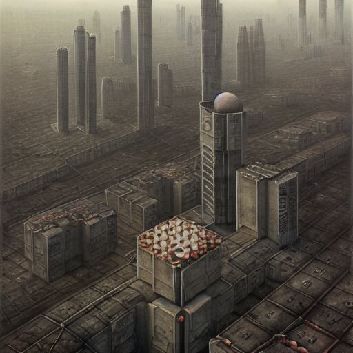 Lexica - Brutalist, soviet architecture on mars, megastructure, kowloon ...