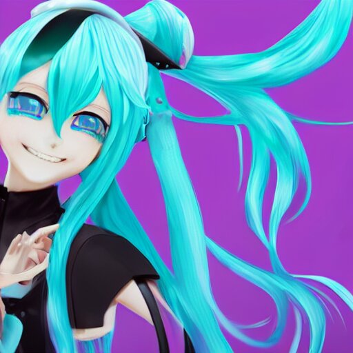 Lexica - Hatsune miku smoking a vape pen in her right hand | smoke ...