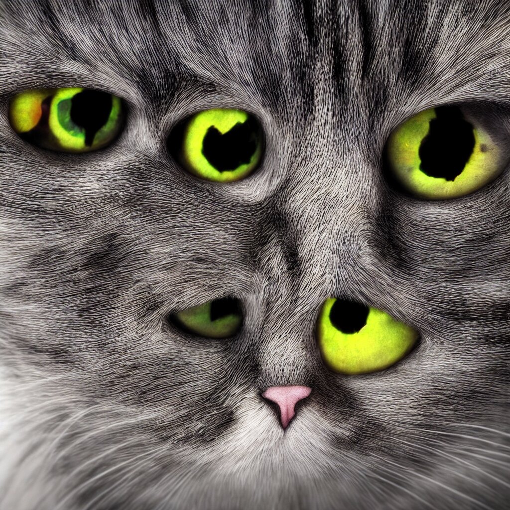 Lexica - 3 d octane render of ultra realistic cat eyeballs, trending on ...