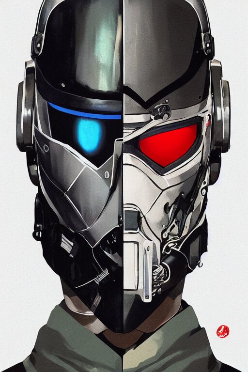 Lexica - Cyber cyborg ninja mask helmet metal gear solid artic suit ...