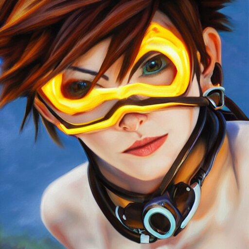Lexica - Oil painting of tracer overwatch in a field wearing thick ...