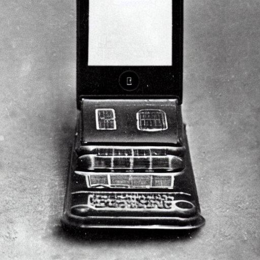 Lexica – An early 1900s photo of an iphone
