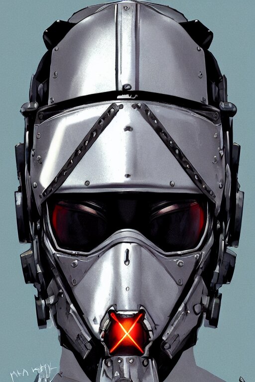 Lexica - Cyber cyborg ninja mask helmet metal gear solid artic suit ...