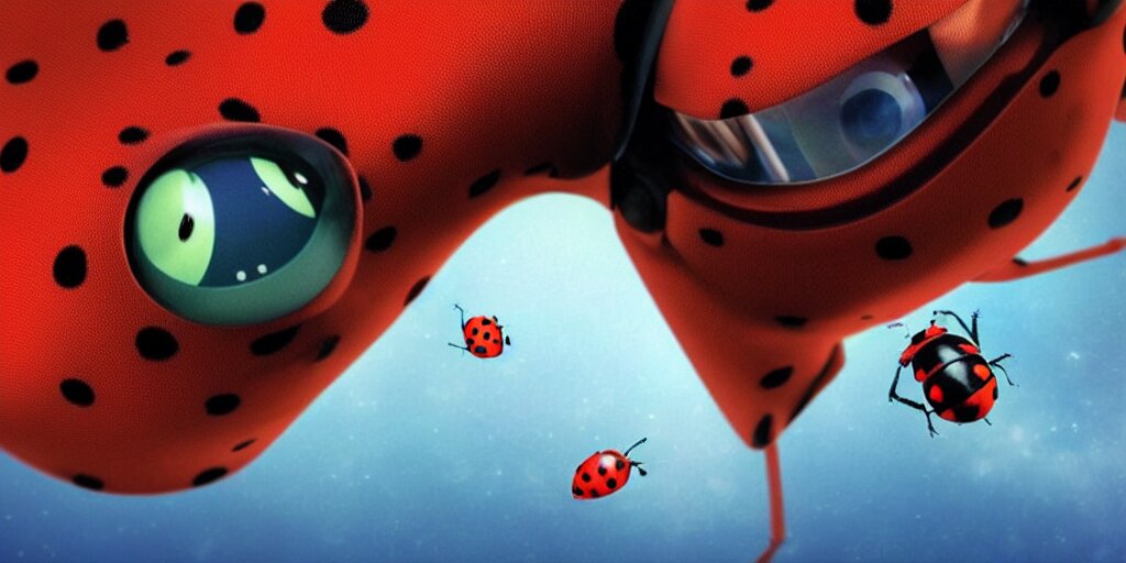 Lexica - A 3 d rendered movie still a ladybug descendant 1 million into ...