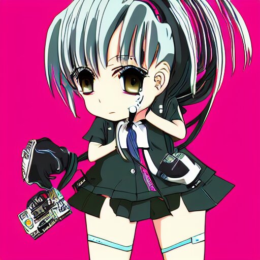 Lexica - Cyber school girl, anime by junji ito and hayao miyazaki ...