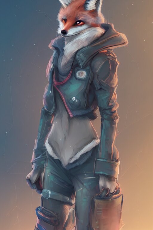 Lexica - A fox fursona, trending on artstation, by kawacy, furry art ...