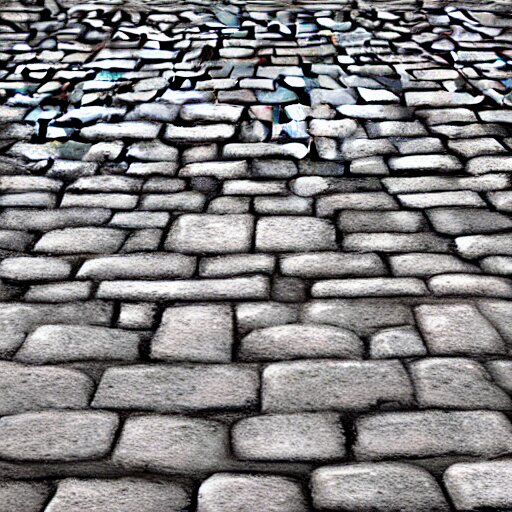 Lexica - Cobbled street texture in arkane studios style, hand painted ...