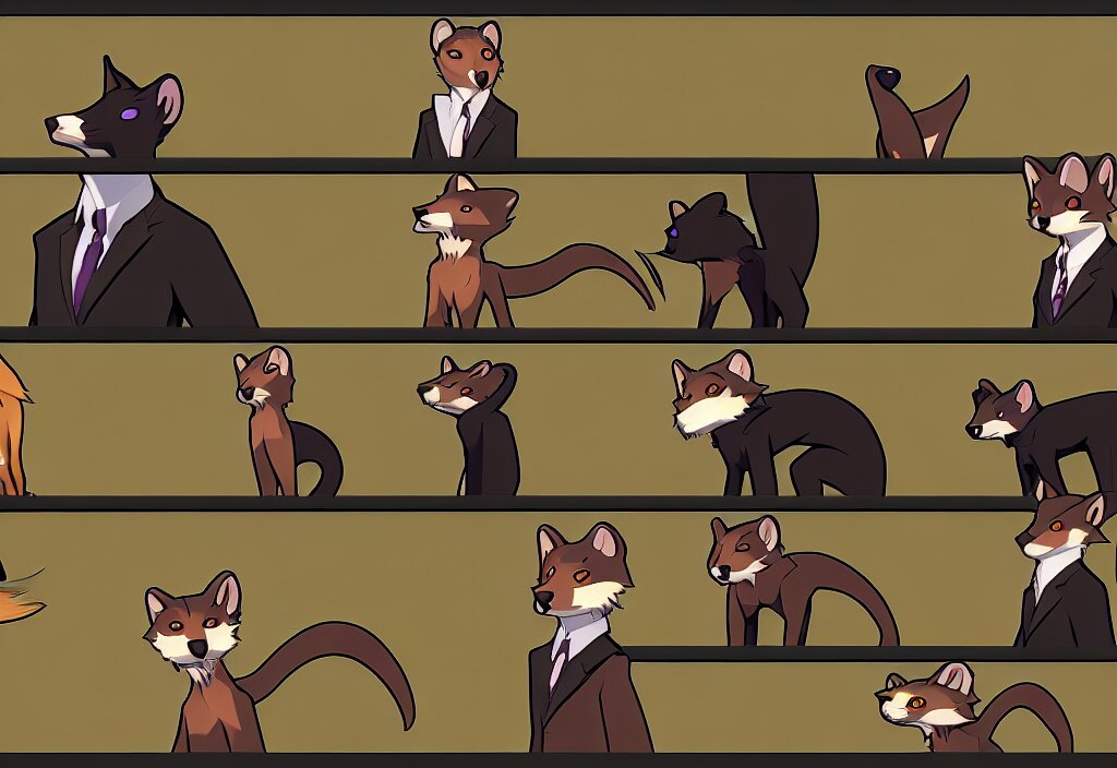 Lexica - Furry - weasel - detective - fursona uhd ue 5 visual novel pc ...