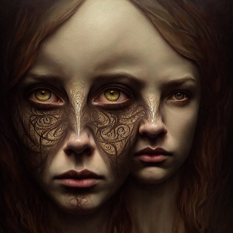 Lexica - Epic professional digital art of insatiable eyes, moderate ...