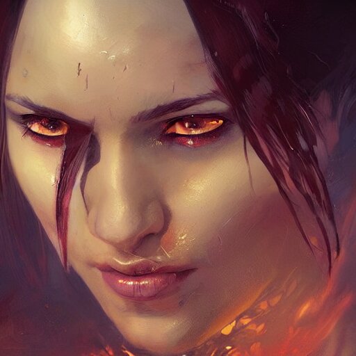 Lexica - A beautiful portrait of a devil goddess by greg rutkowski and ...
