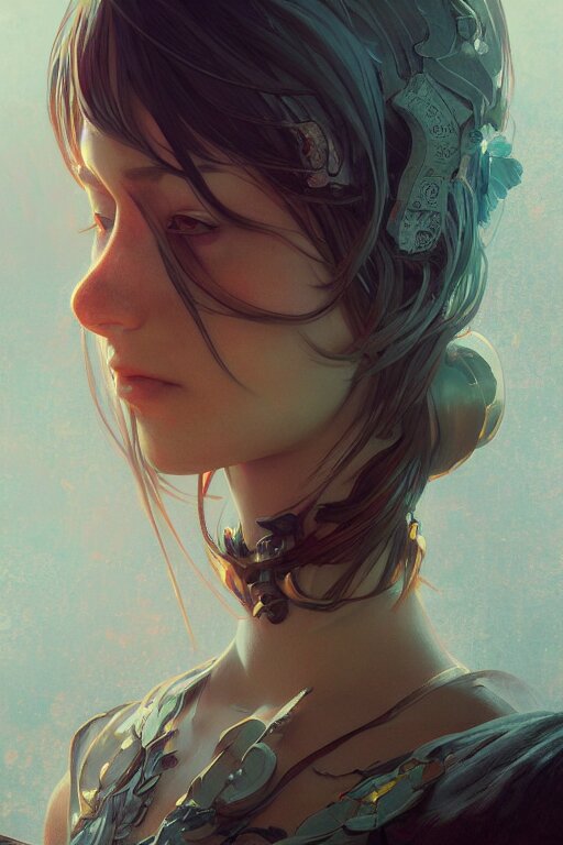 Lexica – Final fantsy, digital painting, portrait , cinematic lighting ...