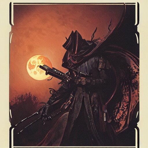 Lexica - An ultra detailed vector image of the hunter from bloodborne ...