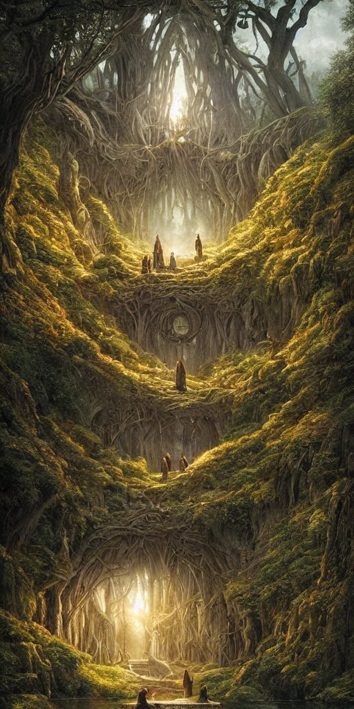 Lexica - Symmetry!! lord of the rings the shire scenery landscape ...