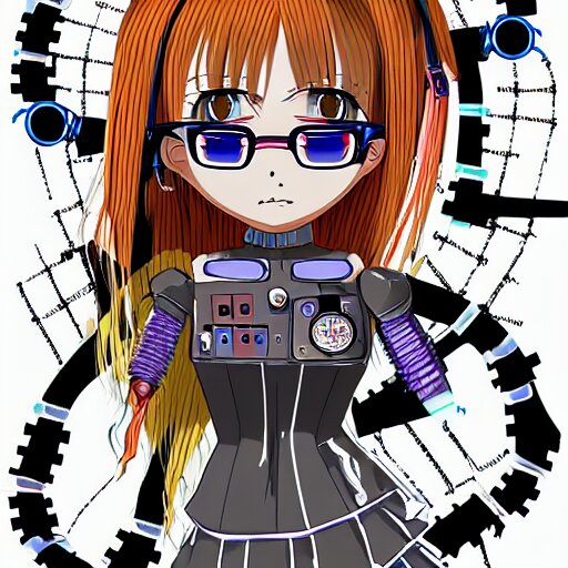 Lexica - Cyber school girl, anime by junji ito and hayao miyazaki ...