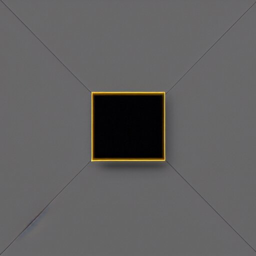 Lexica - Vantablack square, minimal, oled, background