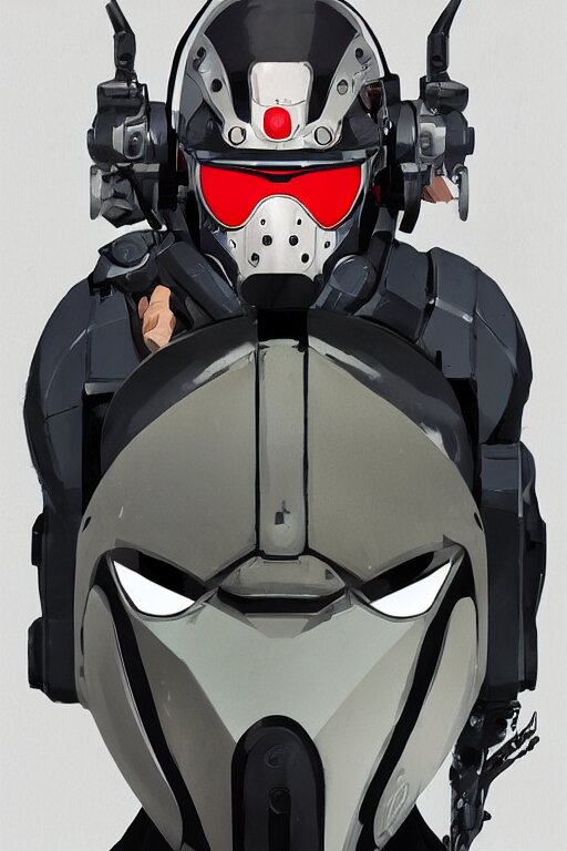 Lexica - Cyber cyborg ninja mask helmet metal gear solid artic suit ...