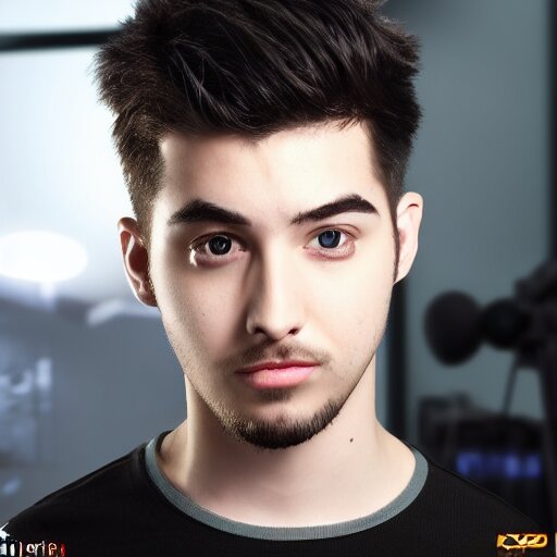 Lexica - Xpeppoz twitch streamer, detailed face, 8 k, sharp focus