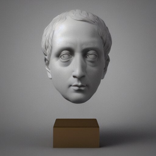 Lexica - The head of napoleon with the eyes staring at the camera, 3 d ...
