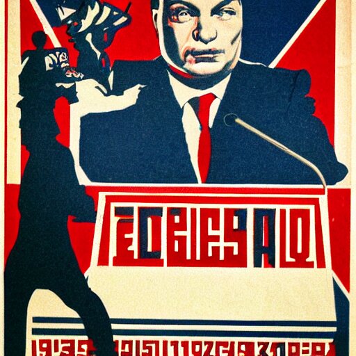 Lexica - Viktor orban on soviet election poster, 1 9 2 0 s