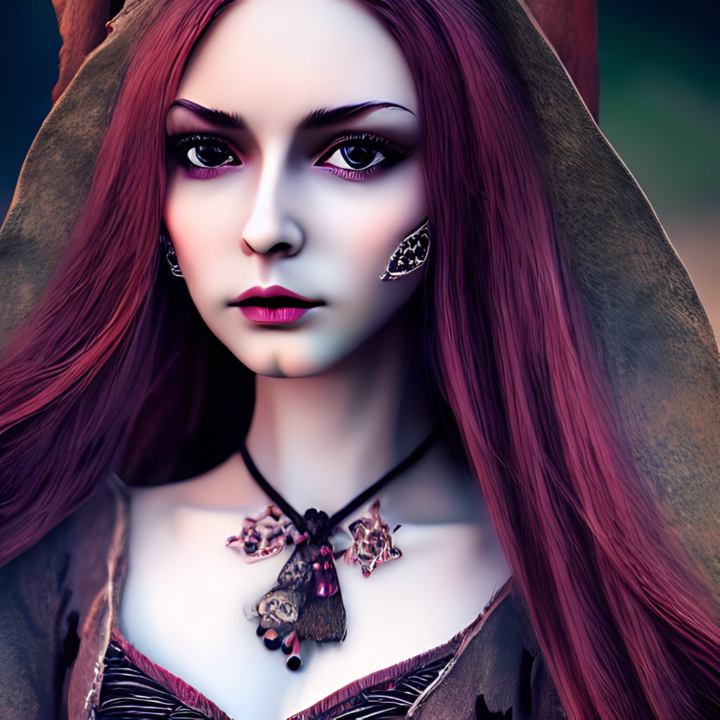 Lexica - Beautiful witch girl, beautiful and detailed face, photography ...